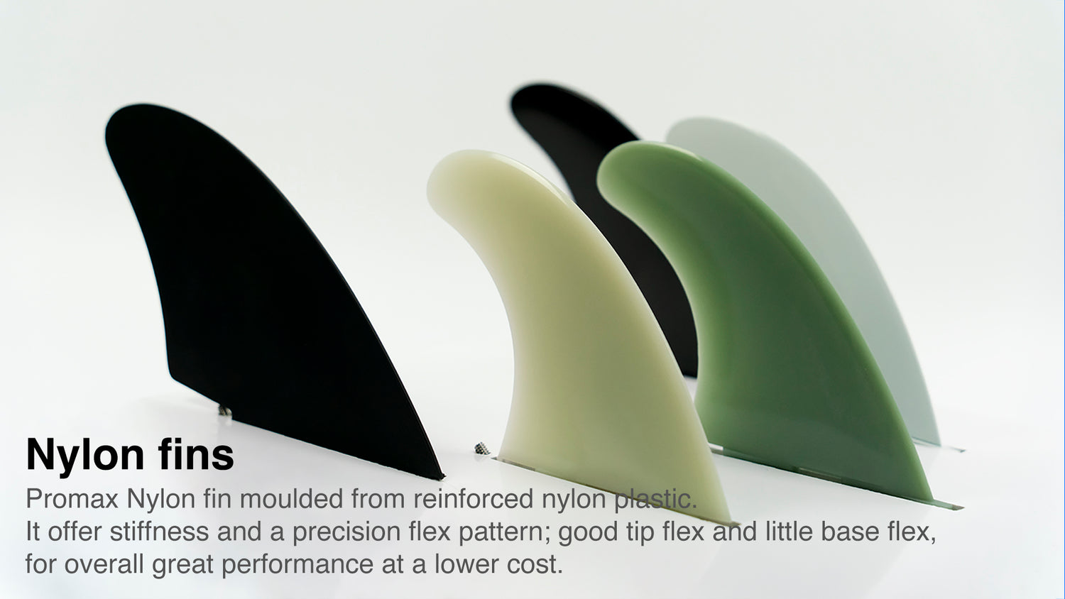 Plastic fins and accessories – PROMAX